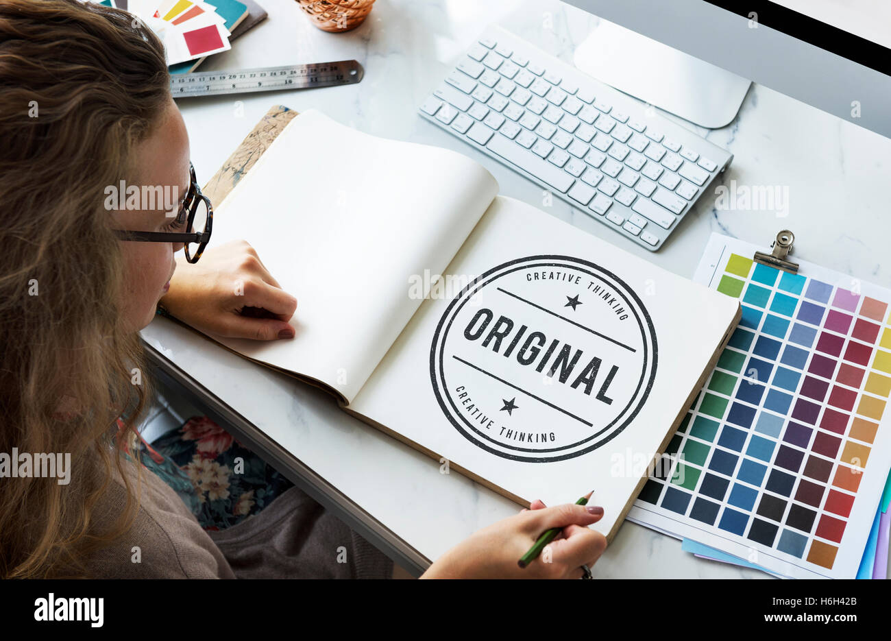 Original Copyright Genuine Patent Brand Graphic Concept Stock Photo - Alamy