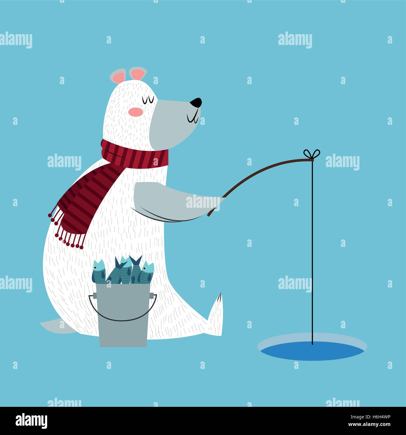 Bear cartoon of Christmas season design Stock Vector Image & Art - Alamy