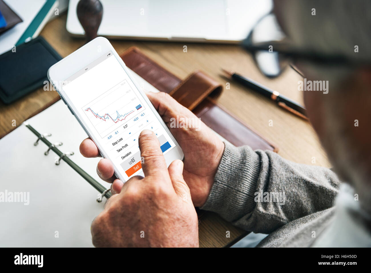 Forex Trade Graph Chart Concept Stock Photo - Alamy