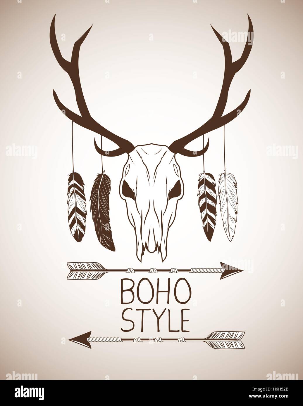Boho style bohemic and ornament design Stock Vector Image & Art - Alamy
