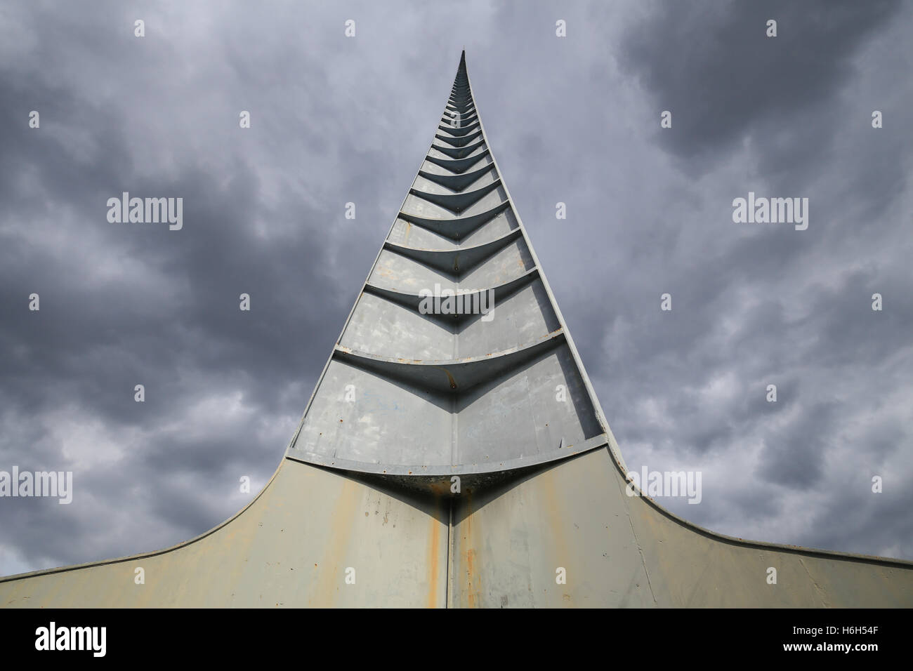 steel steeple / background Stock Photo - Alamy