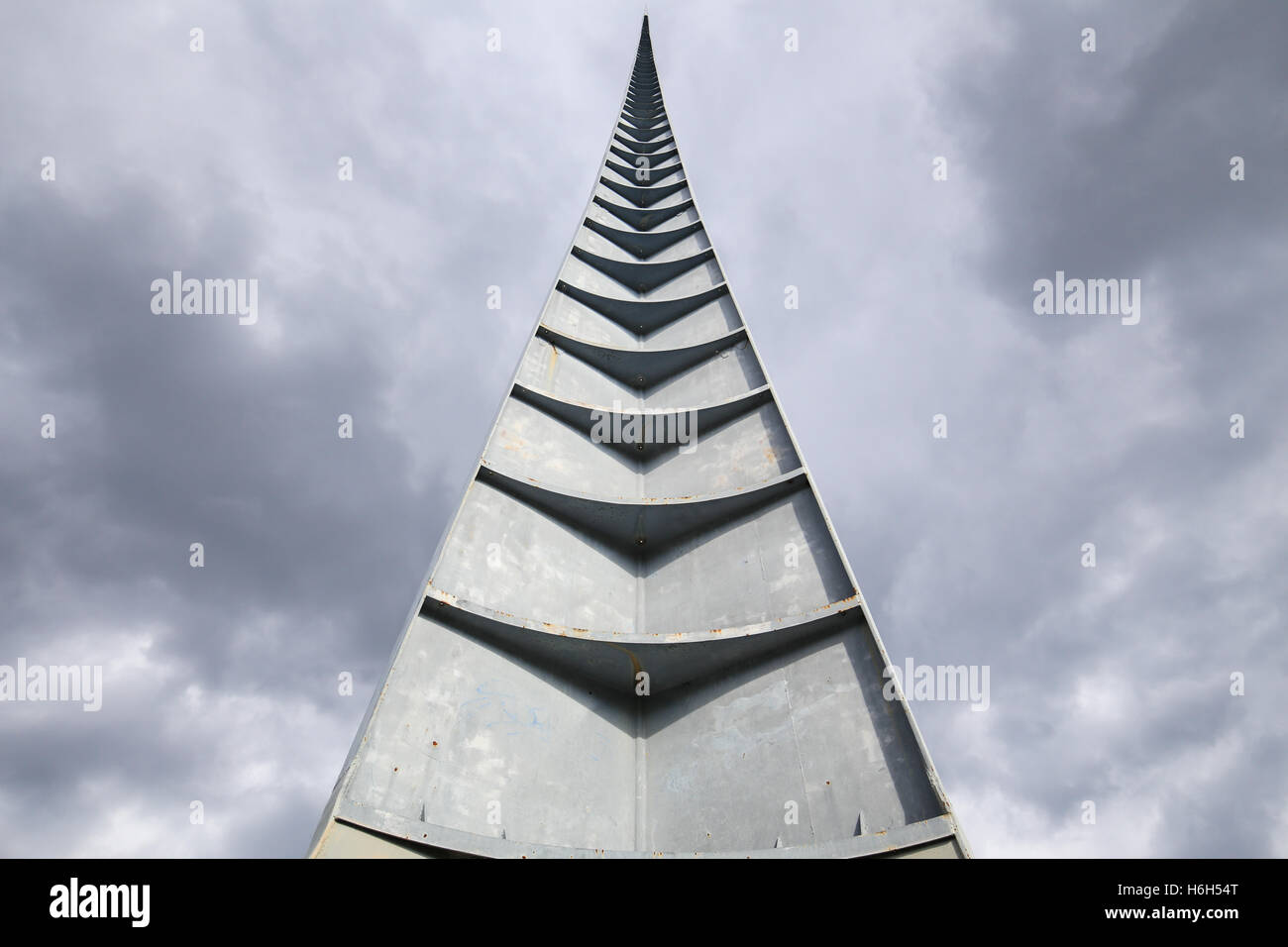 steel steeple / background Stock Photo - Alamy