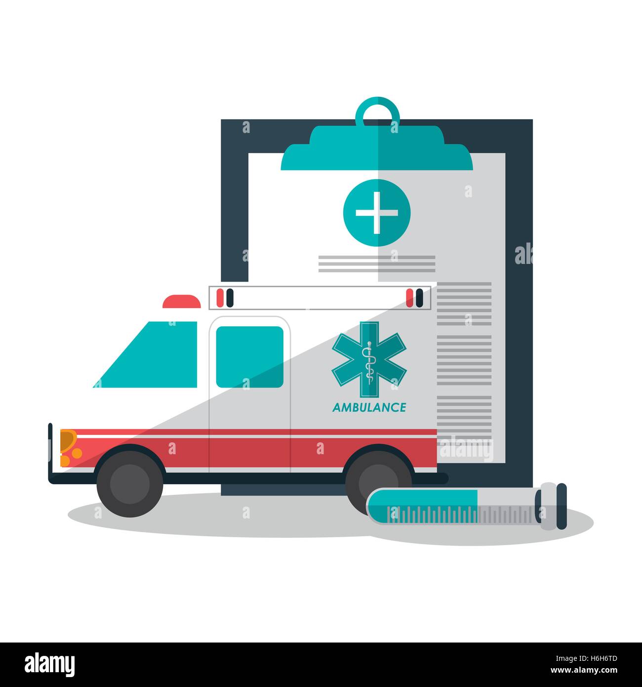 Ambulance history Stock Vector Images - Alamy