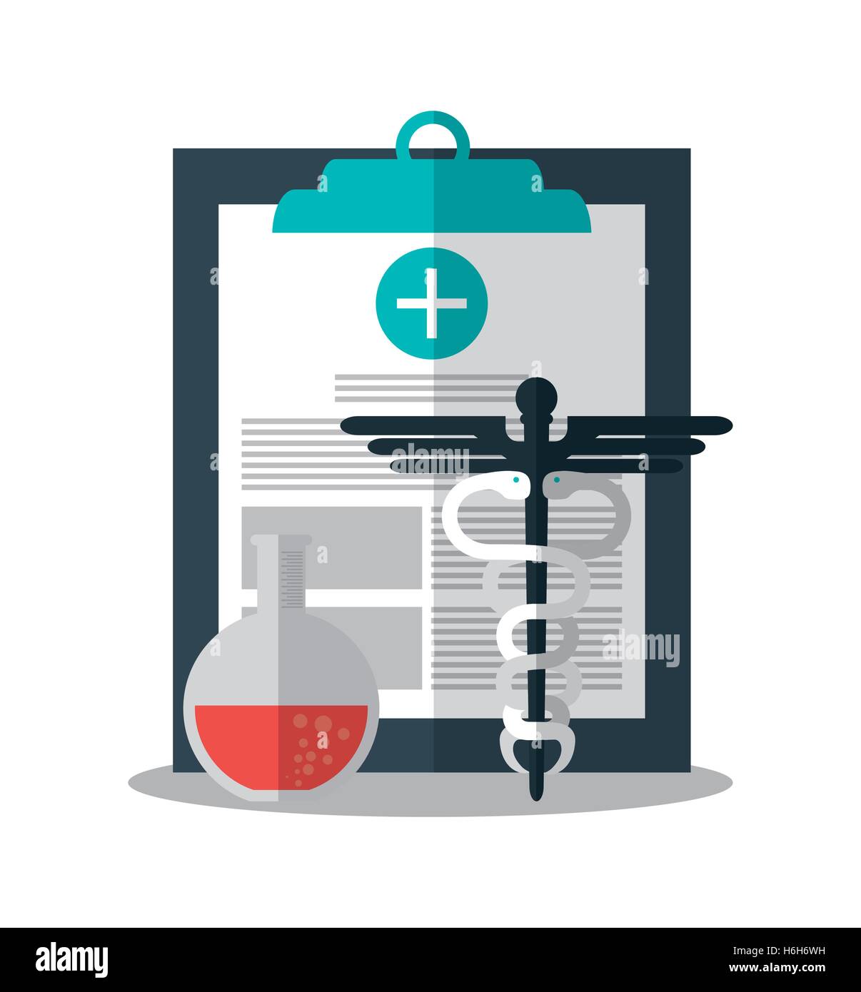 Medical history and Health care design Stock Vector Image & Art - Alamy