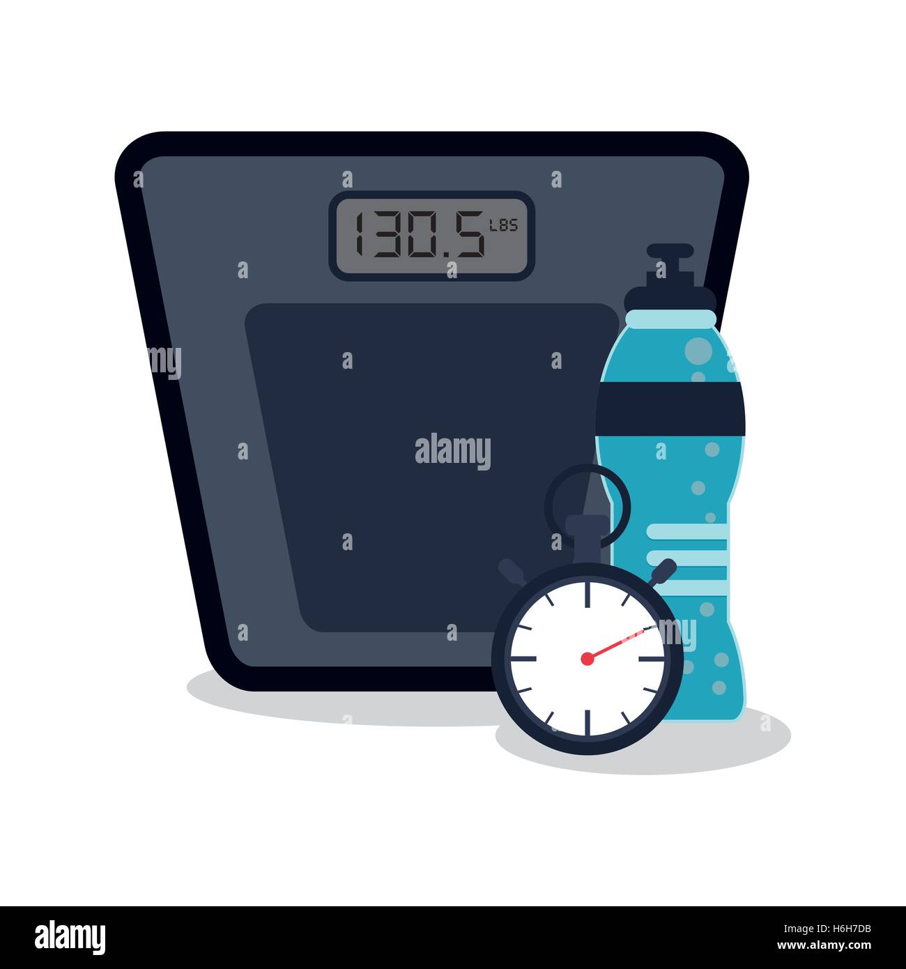 Scale and healthy lifestyle design Stock Vector Image & Art - Alamy