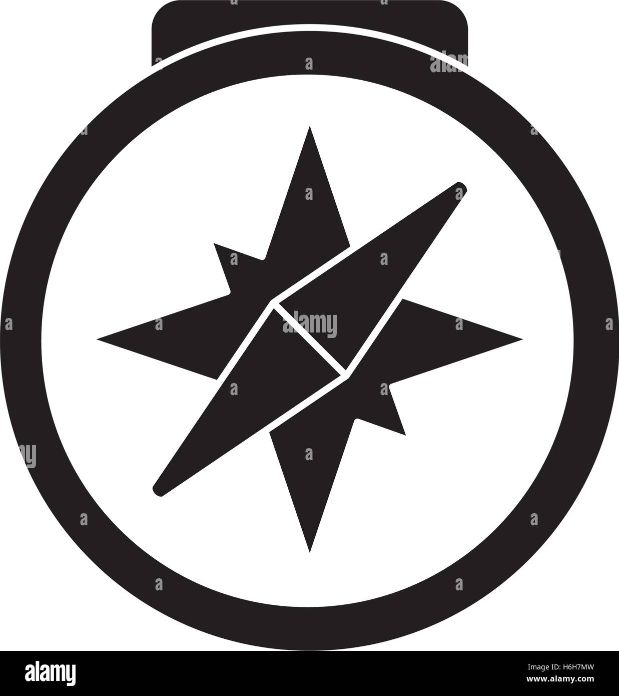 Isolated compass tool design Stock Vector Image & Art - Alamy