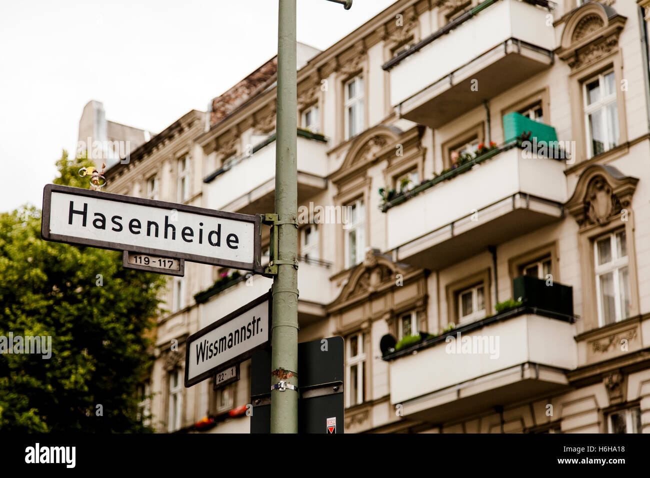 German street signs hi-res stock photography and images - Alamy