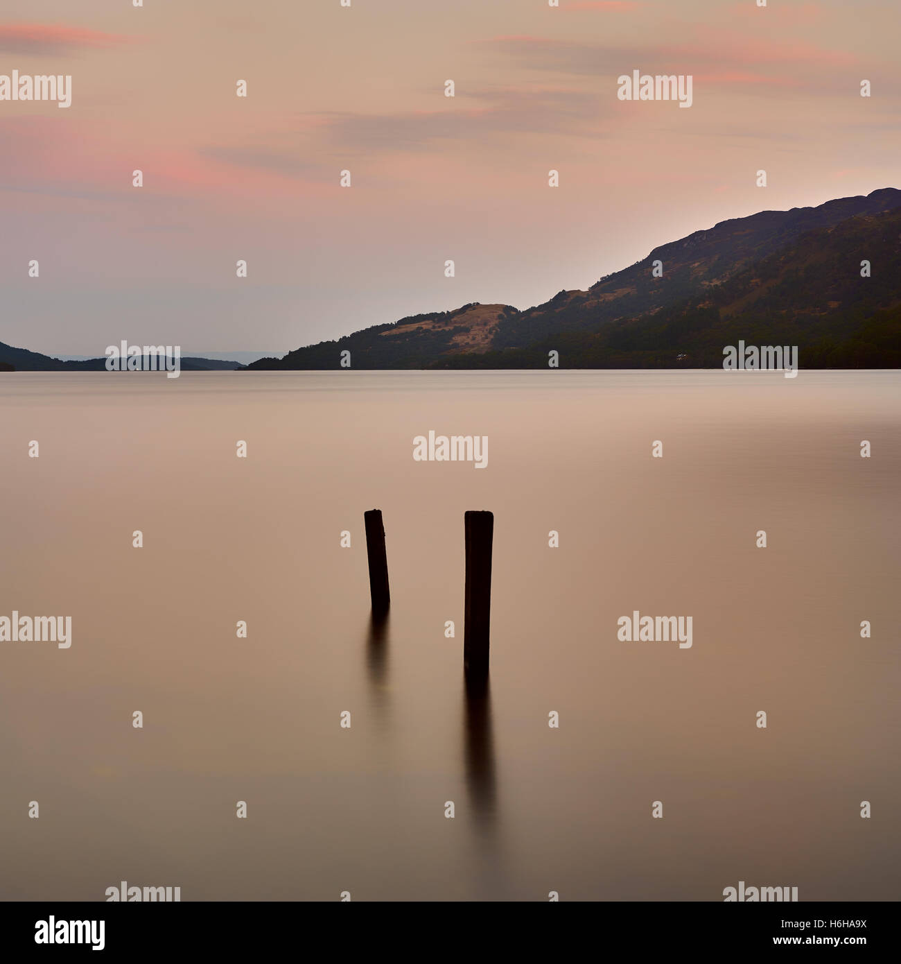 Loch lomond sunset hi-res stock photography and images - Alamy