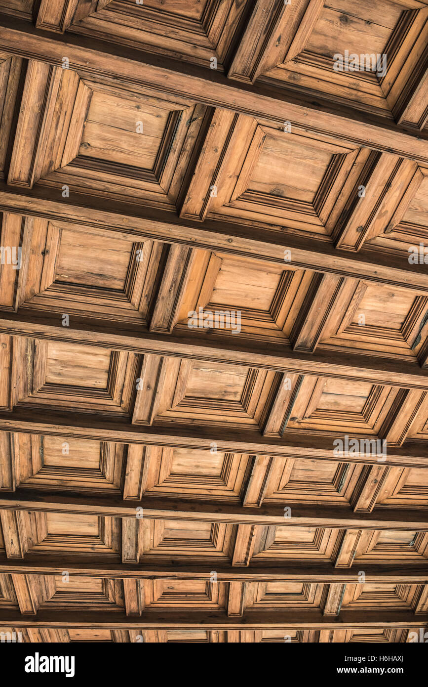Ornate wooden roof hi-res stock photography and images - Alamy