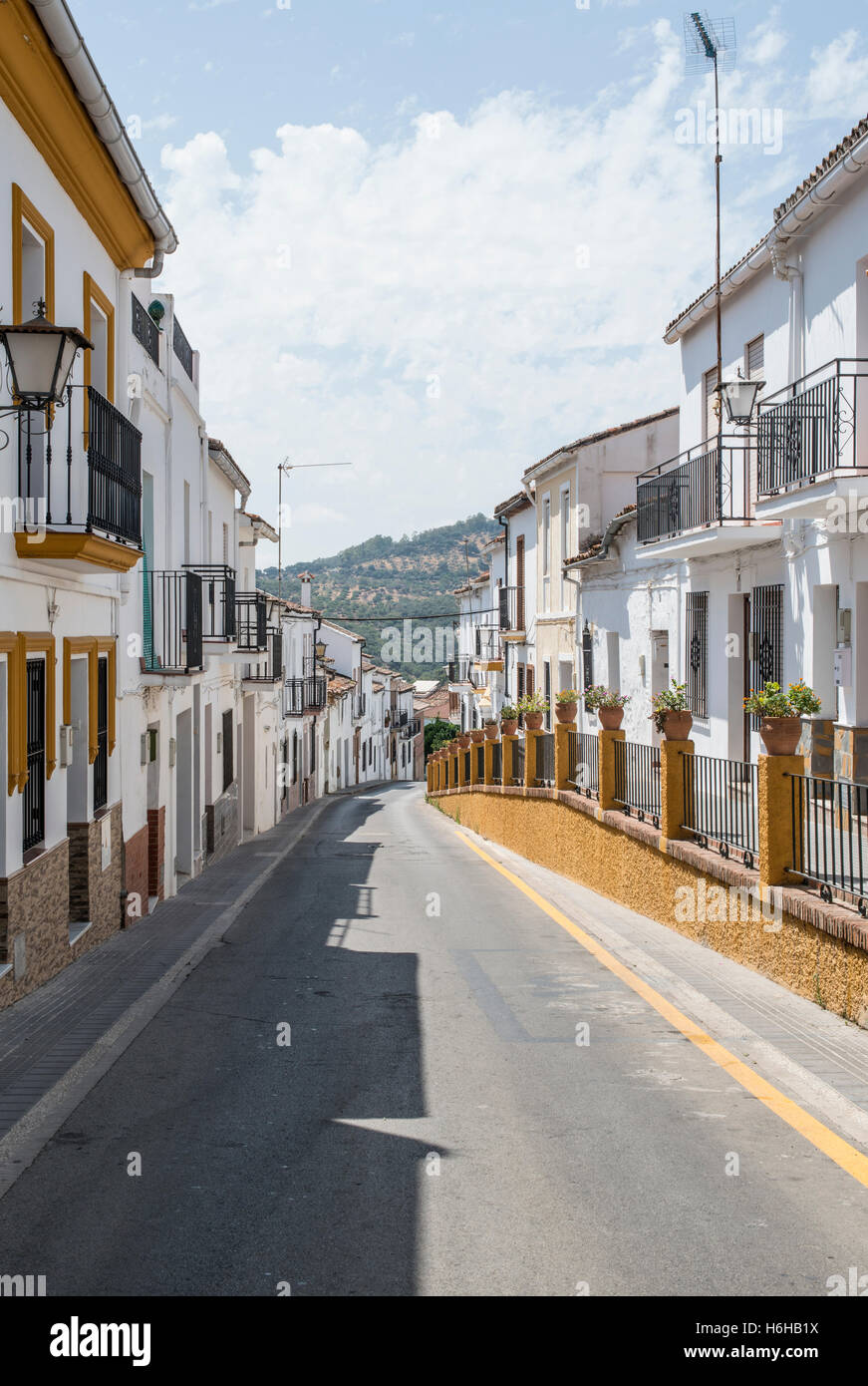Typical spanish street hi-res stock photography and images - Alamy
