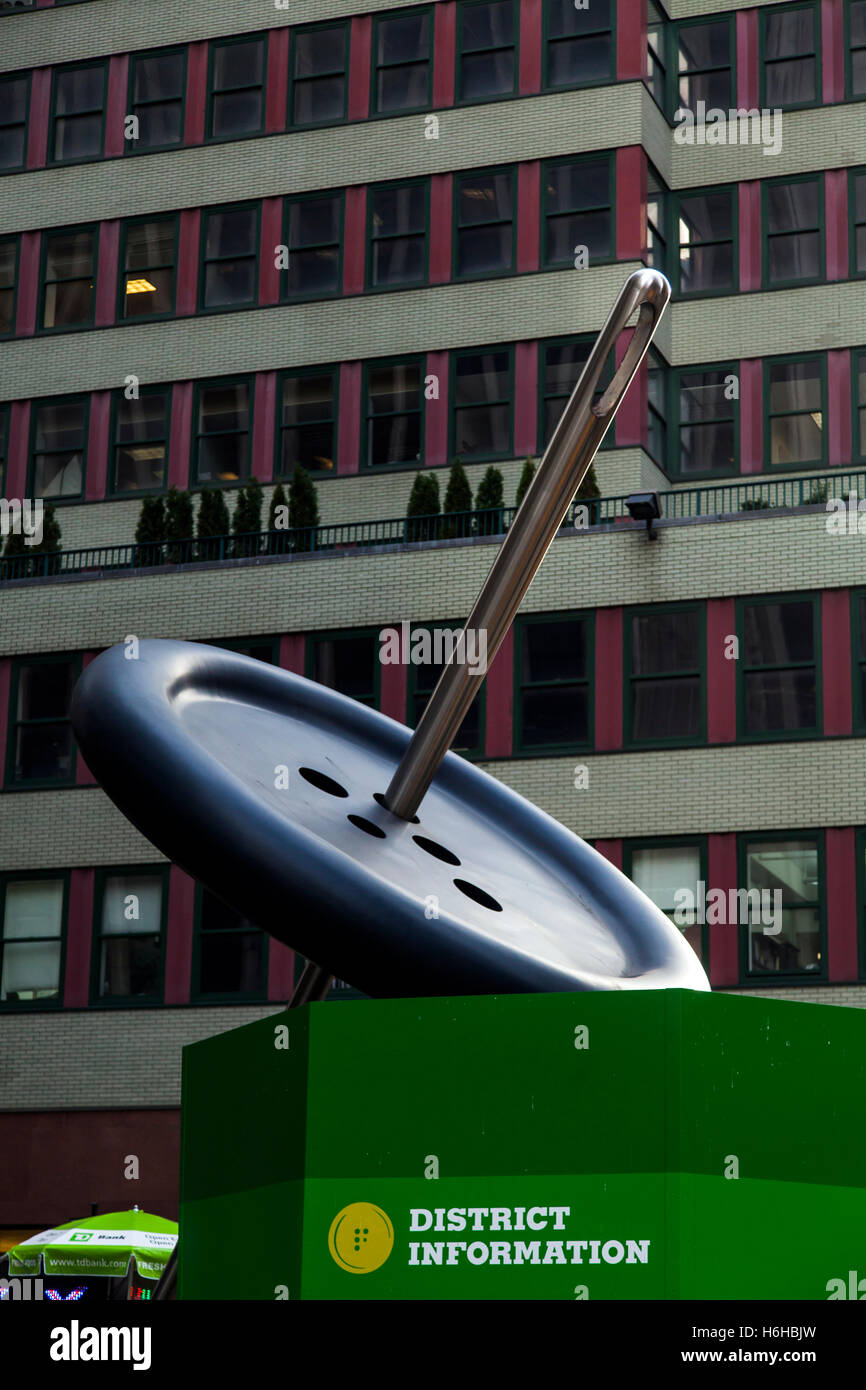 The Button Sculpture