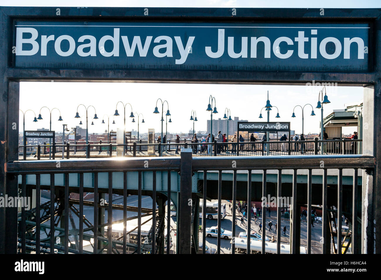 NEW-YORK - NOV 14: Sign on a subway station's platform saying it is ...