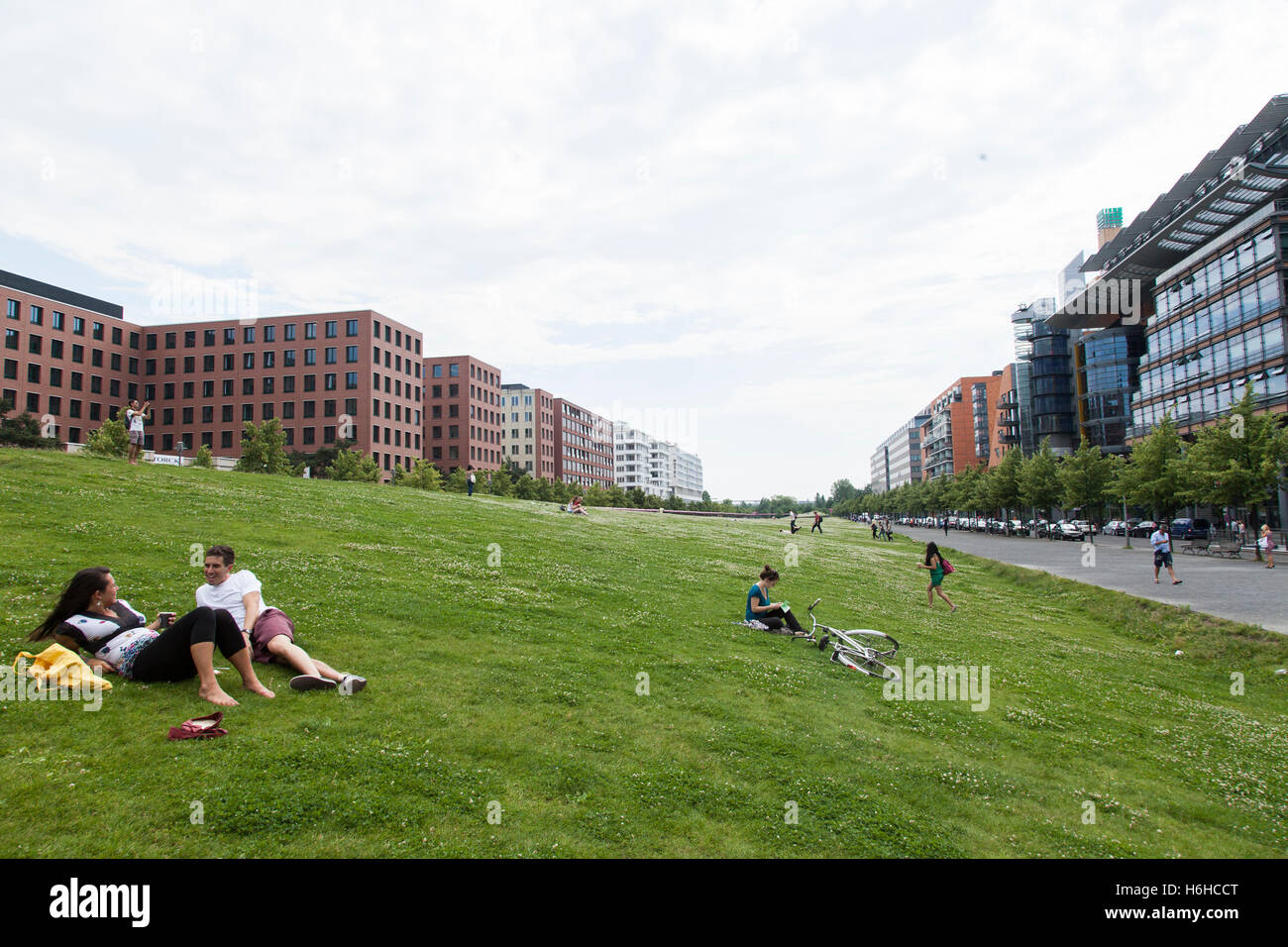 Berlin lunch potsdamer platz hi-res stock photography and images - Alamy