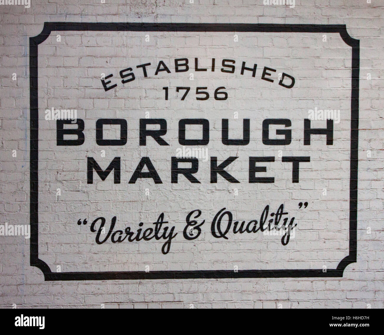 Borough market sign hi-res stock photography and images - Alamy