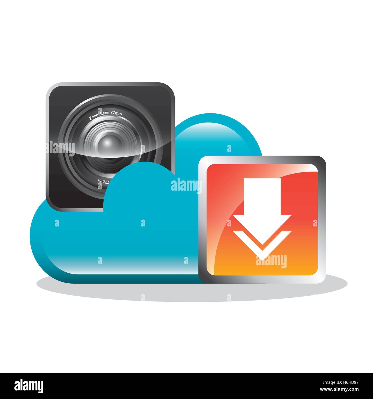 download digital data icons vector illustration design Stock Vector ...