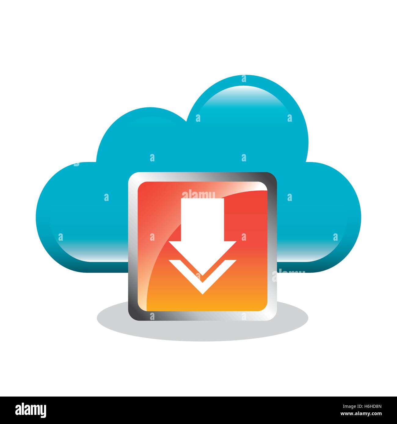 download digital data icons vector illustration design Stock Vector ...