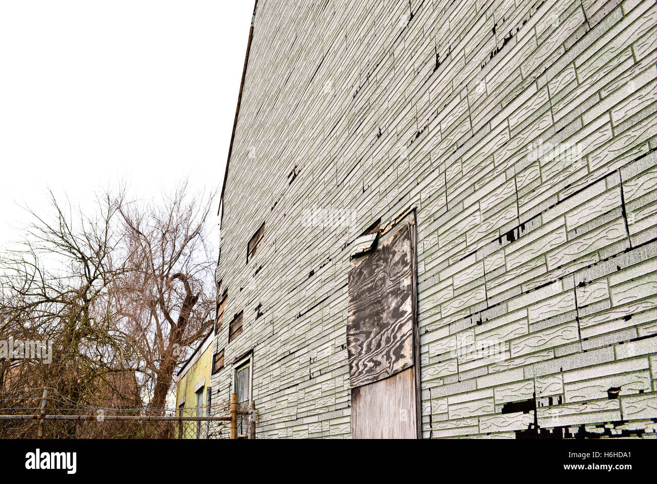 Old house siding Stock Photo - Alamy