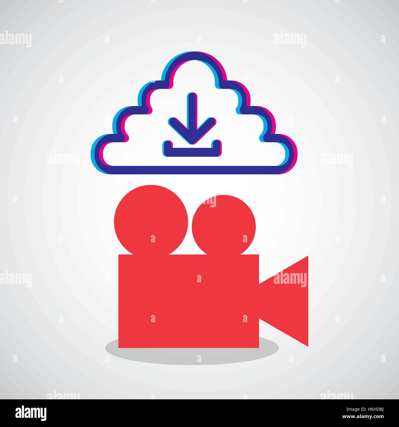 download digital data icons vector illustration design Stock Vector ...