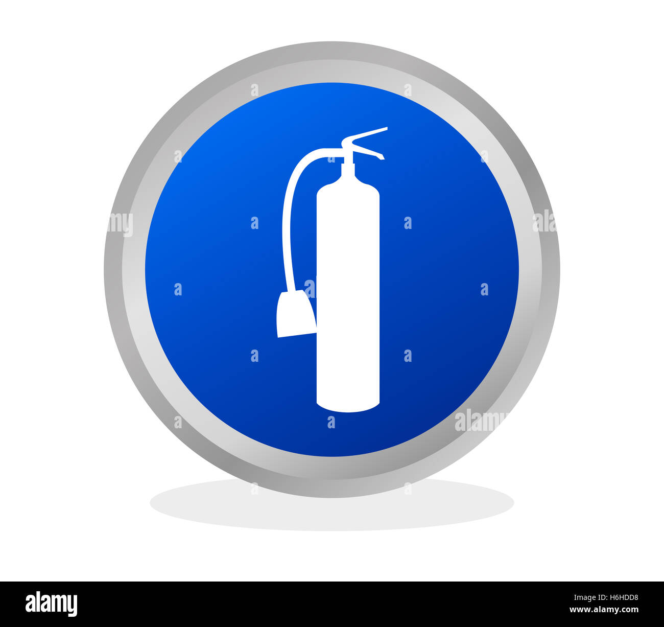 Fire extinguisher icon Stock Photo - Alamy