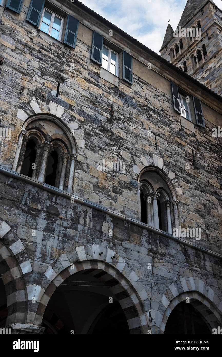 Commenda di Pri former Hospital in Genoa Italy Stock Photo - Alamy