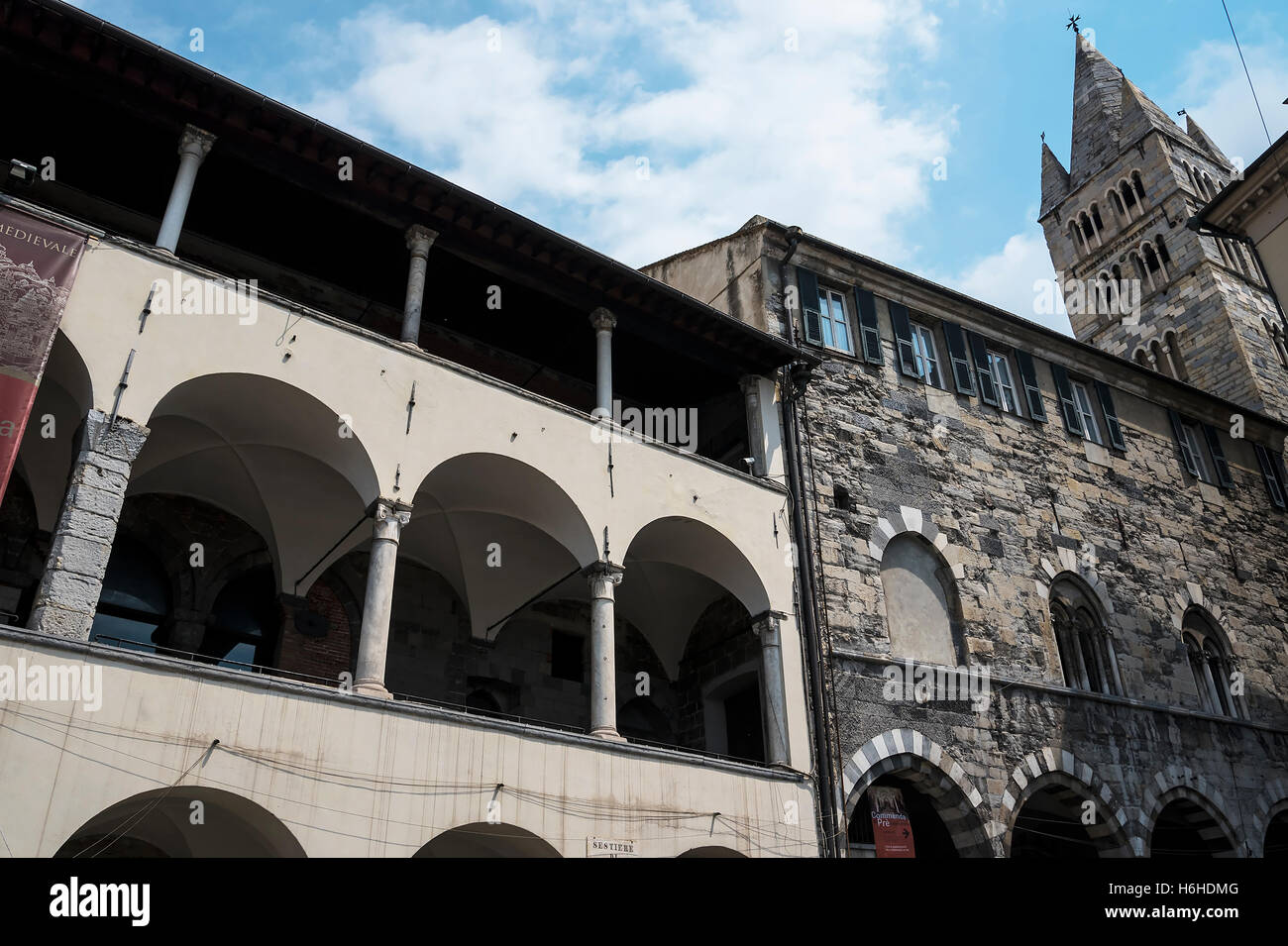 Commenda di Pri former Hospital in Genoa Italy Stock Photo - Alamy