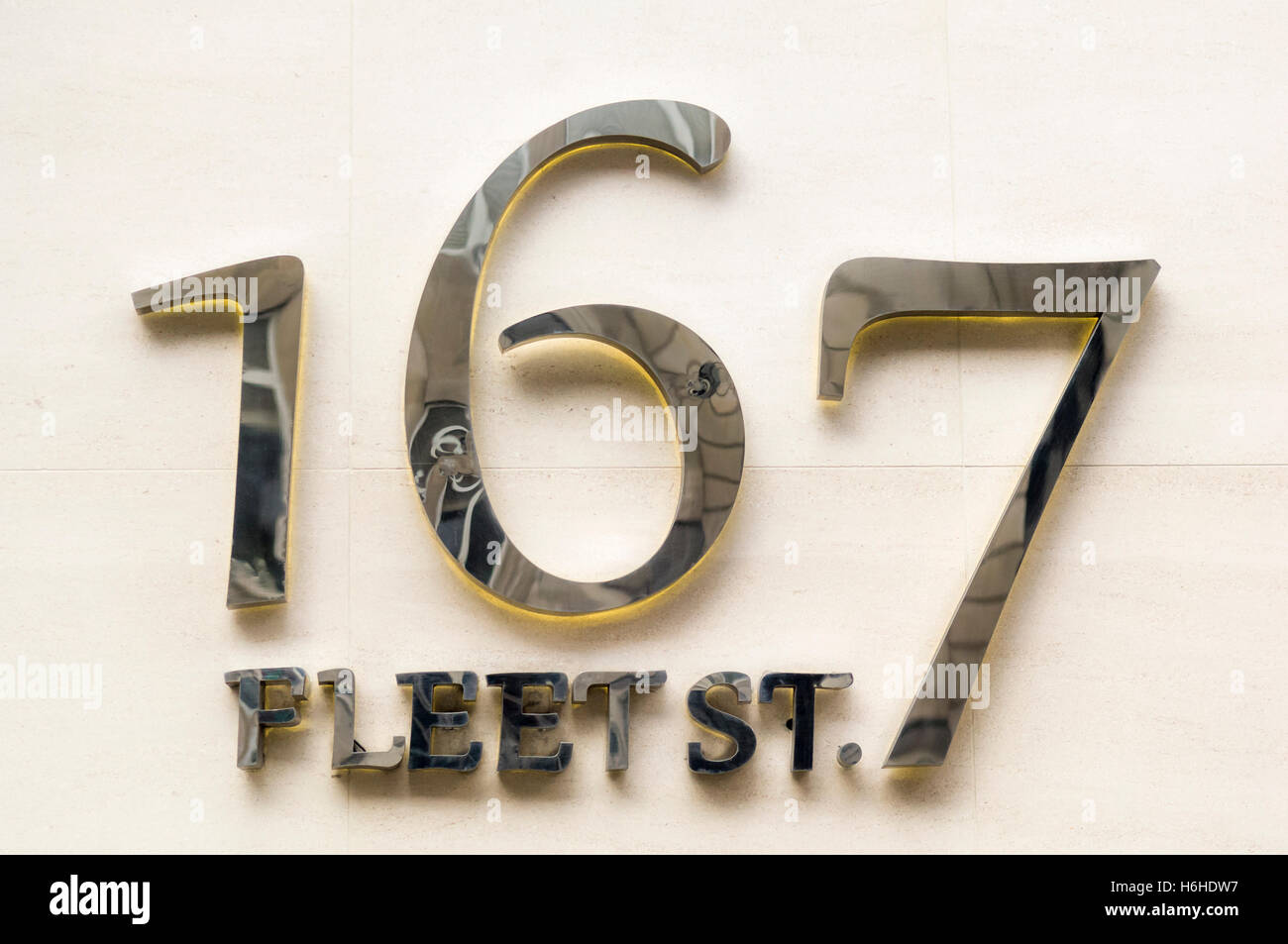 167 fleet street hi-res stock photography and images - Alamy
