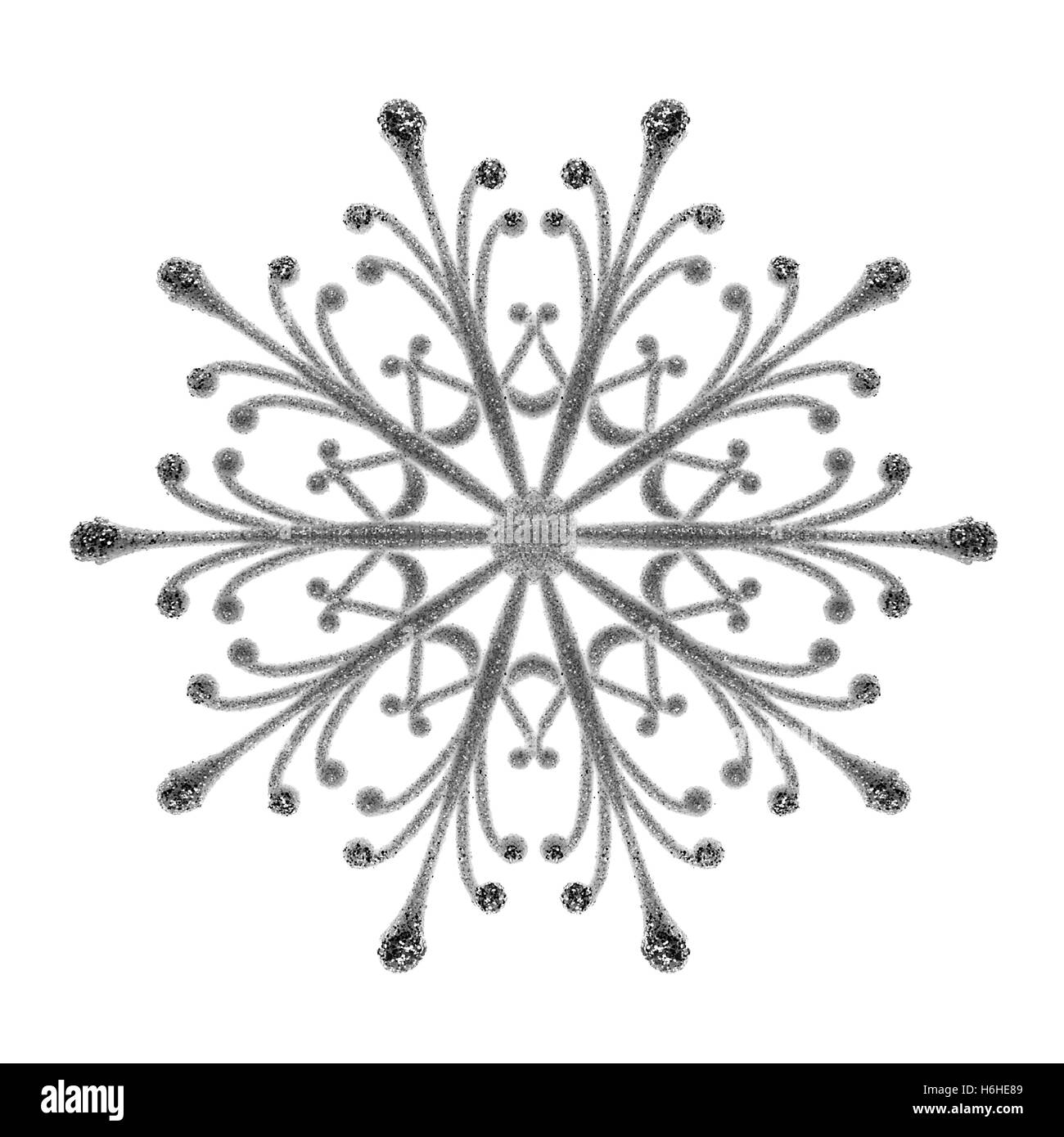 Year snowflake Black and White Stock Photos & Images - Alamy
