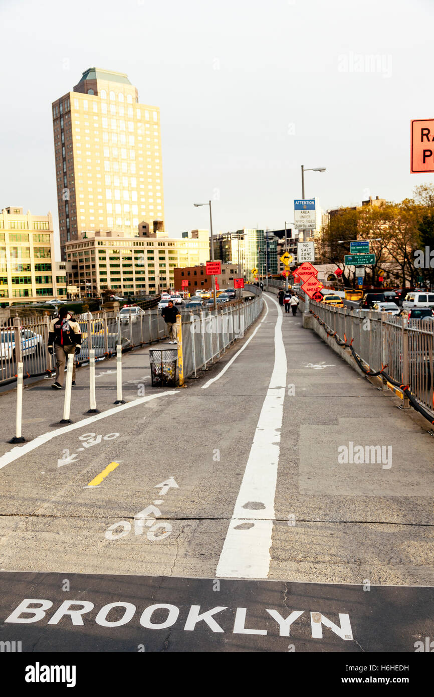 NEW-YORK - NOV 15: Sign saying welcome to Brooklyn on the Brooklyn ...