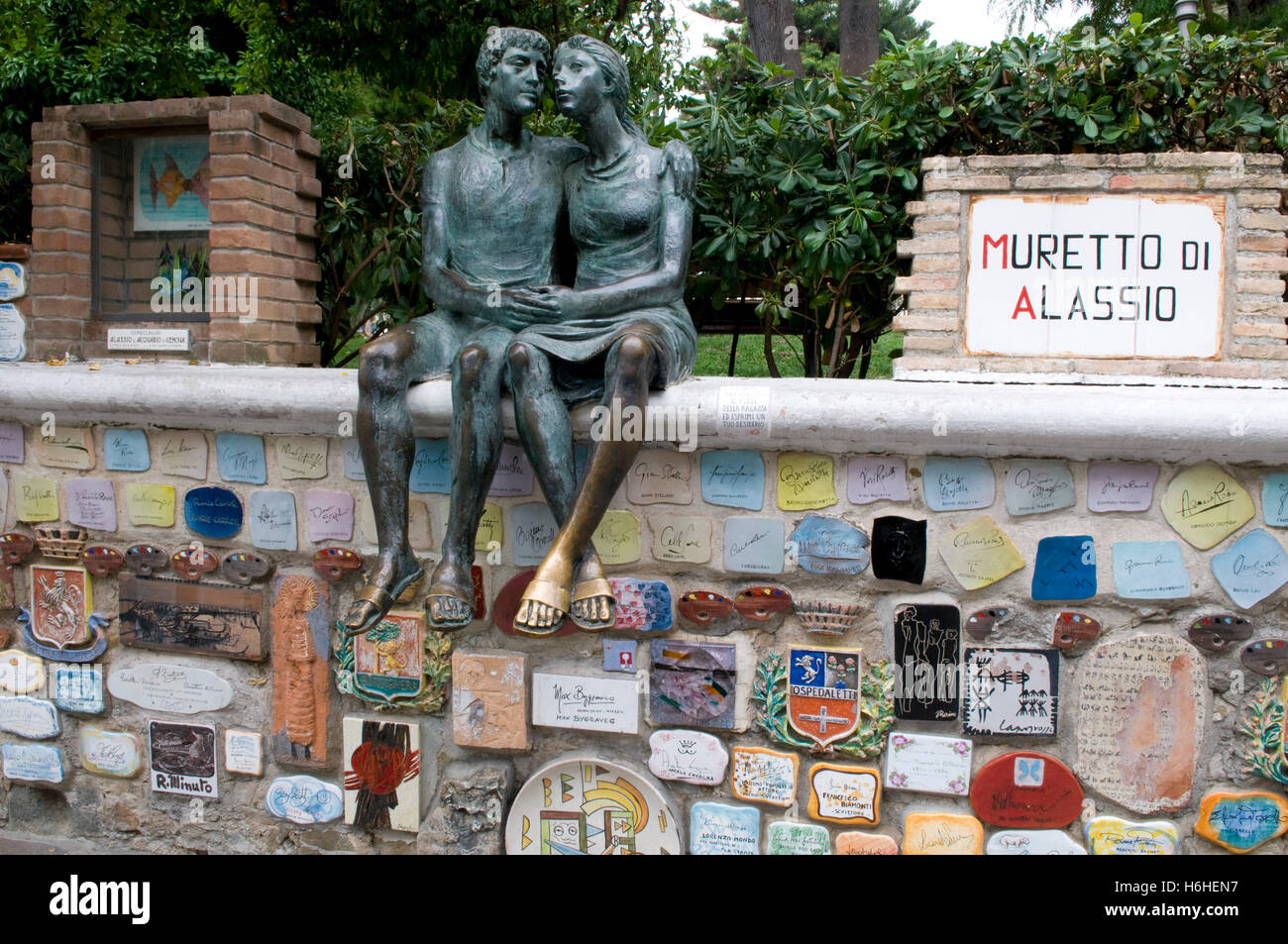 Il muretto, alassio hi-res stock photography and images - Alamy