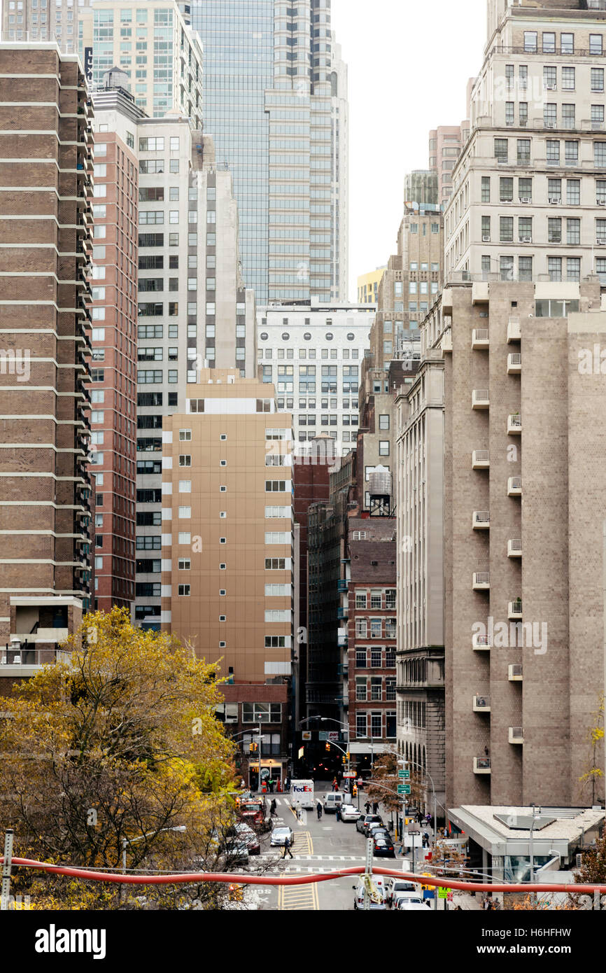 Cluster buildings in manhattan hi-res stock photography and images - Alamy
