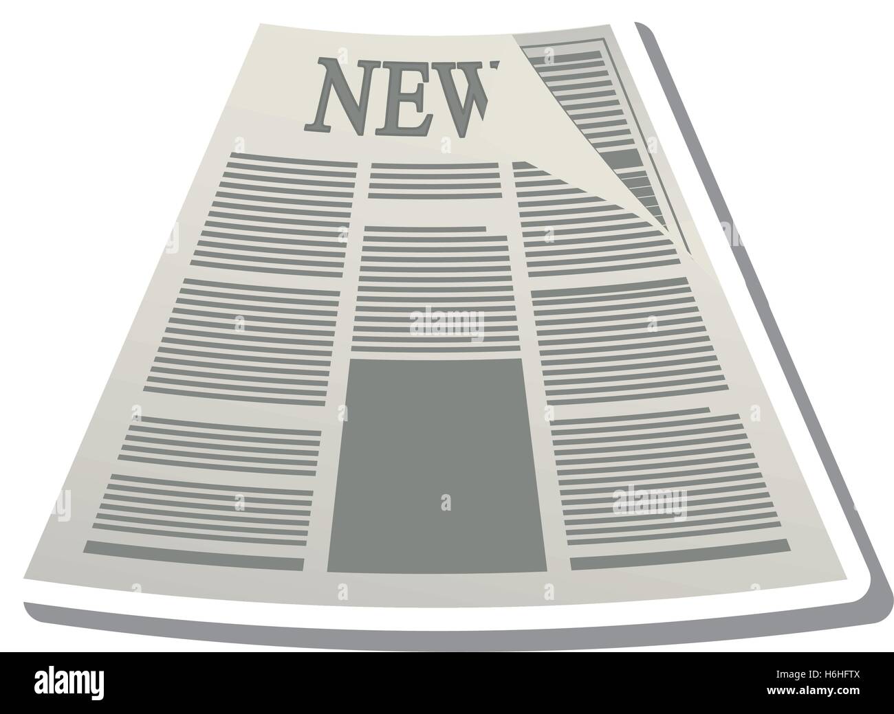 news paper information isolated icon vector illustration design Stock ...