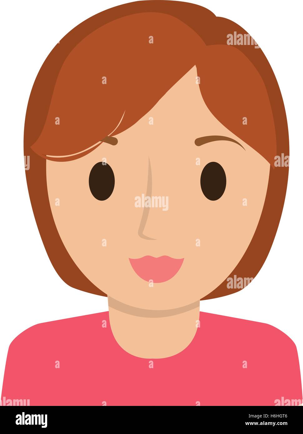Woman Female Avatar Isolated Vector Illustration Design Stock Vector Image And Art Alamy