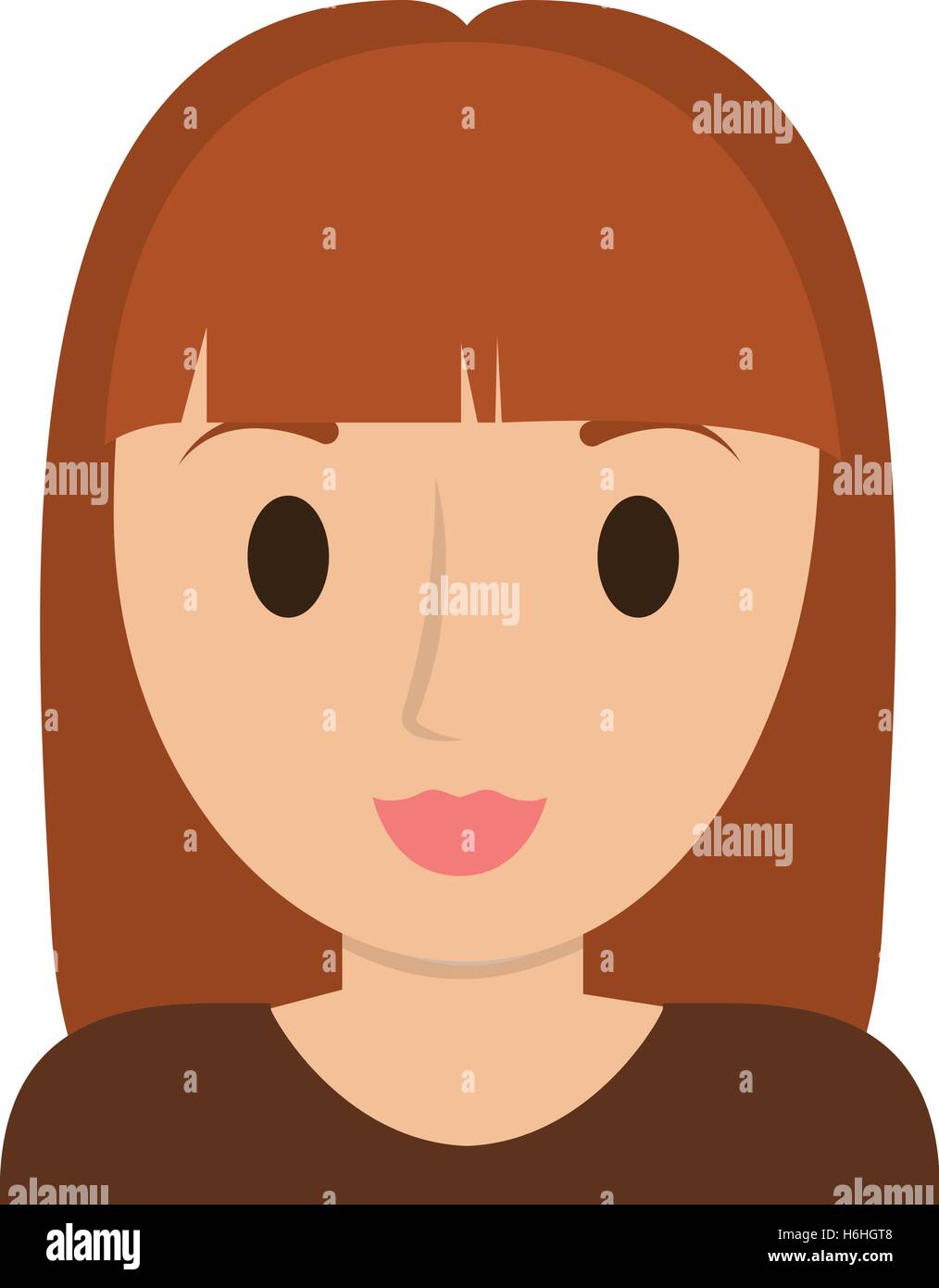 Woman Female Avatar Isolated Vector Illustration Design Stock Vector Image And Art Alamy 