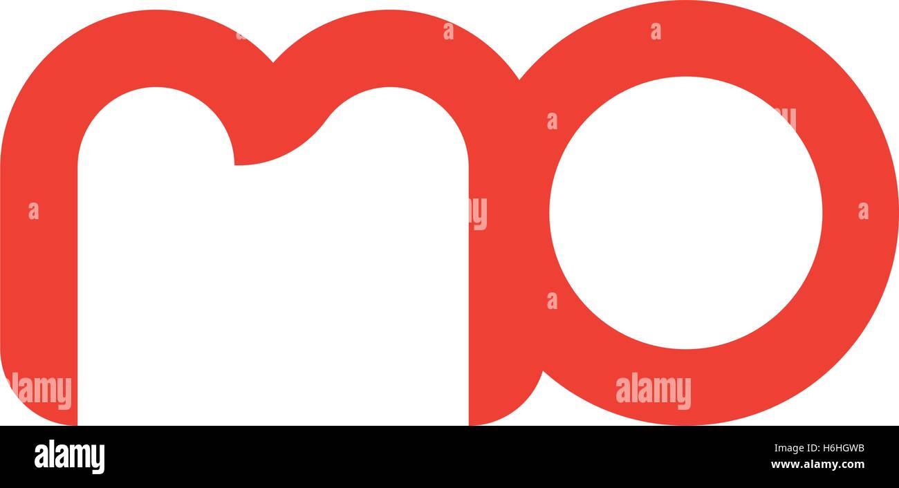 MO Logo Concept Design Stock Vector Image & Art - Alamy