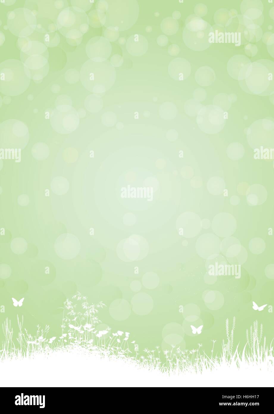 Invitation white paper green Stock Vector Images - Alamy