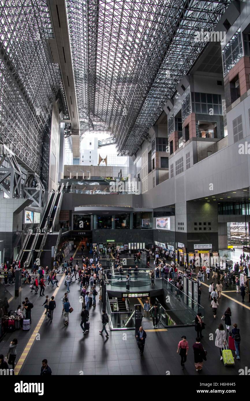 Kyoto Railway Station, Kyoto, Japan Stock Photo - Alamy