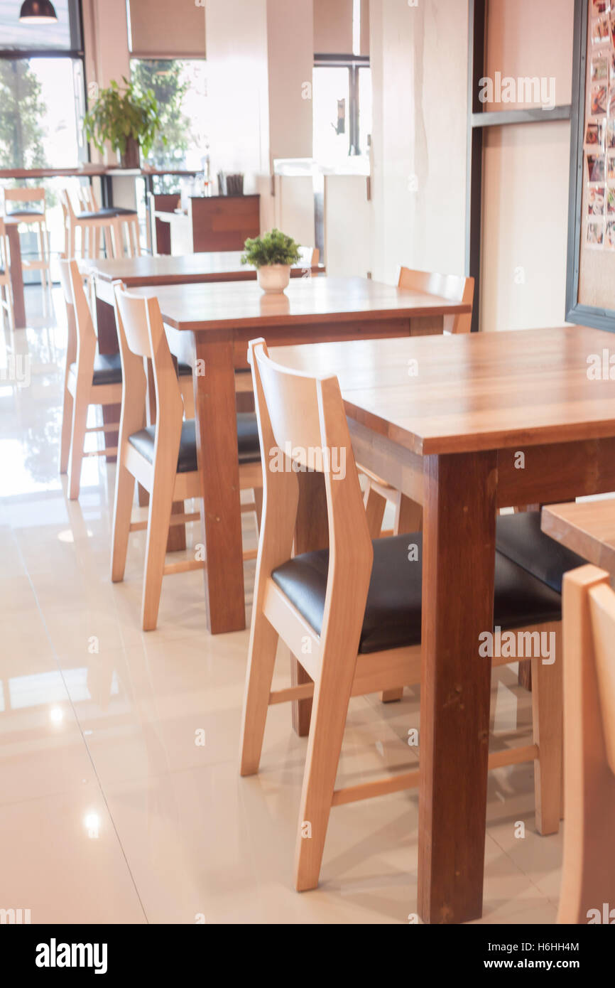 Abstract coffee shop interior for background, stock photo Stock Photo ...