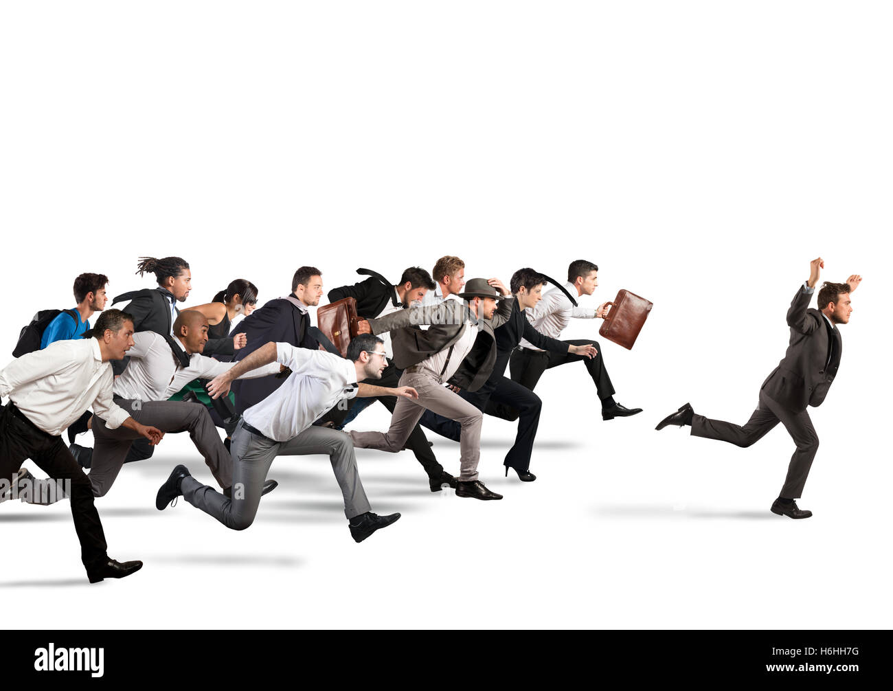 Best leader competition Cut Out Stock Images & Pictures - Alamy