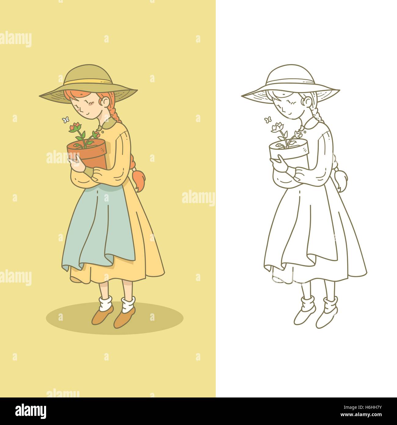 Maiden Stock Vector Images - Alamy