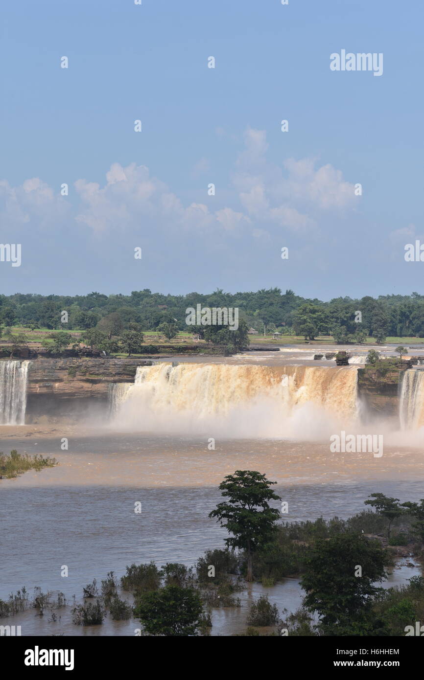 Chitrakot waterfall, Jagdalpur, Chattishgarh, India Stock Photo - Alamy