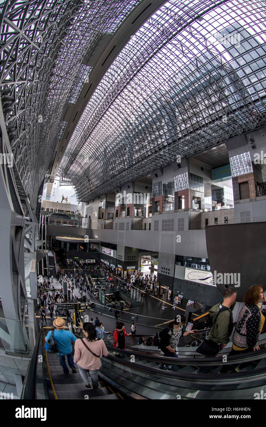 Kyoto Railway Station, Kyoto, Japan Stock Photo - Alamy