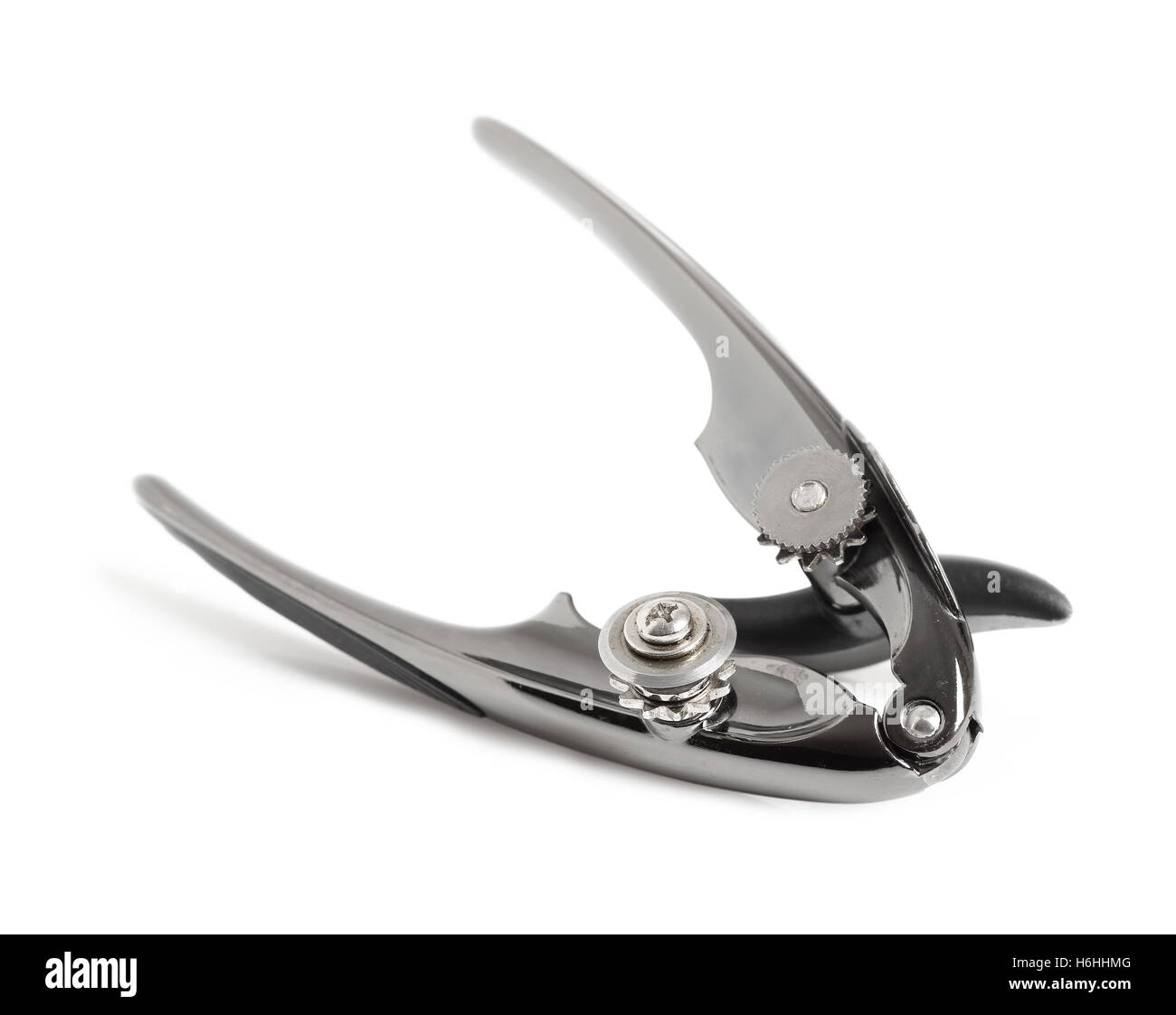 Modern opener with combination of rotating cutting wheel and serrated ...