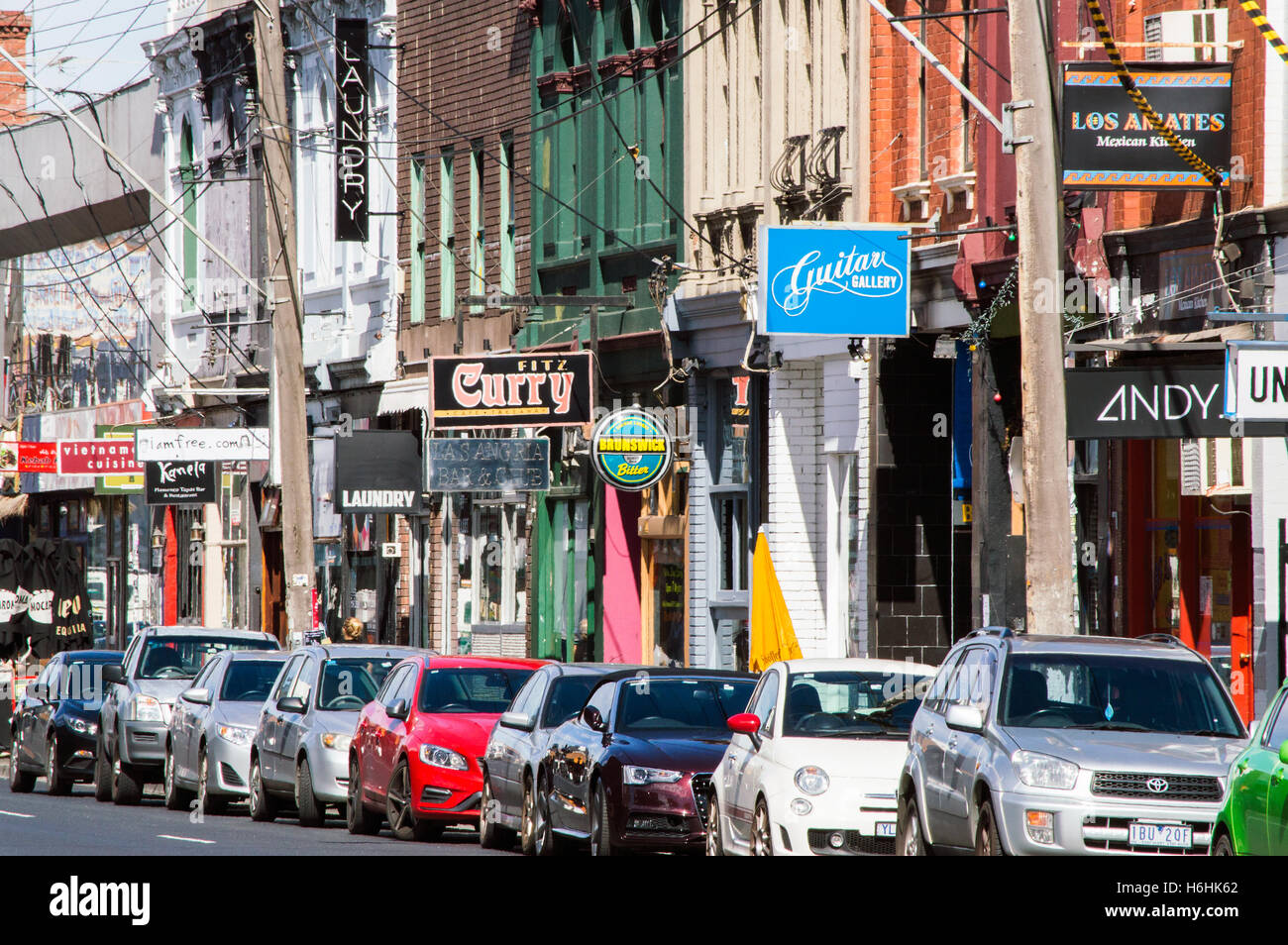 Melbourne street signs hi-res stock photography and images - Alamy