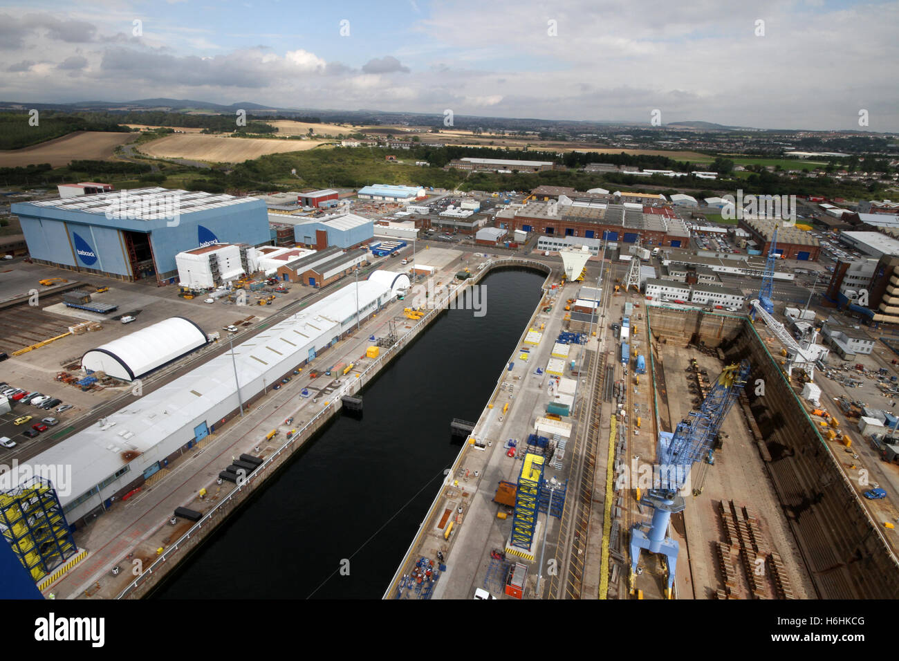 Babcock Rosyth Pic Peter Devlin Stock Photo - Alamy