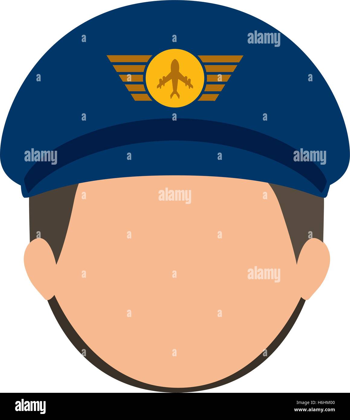 Pilot Hat Vector