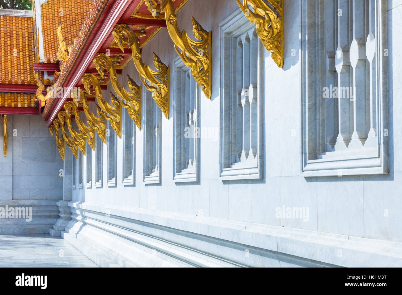 Thailand bangkok wat benchamabopit the marble hi-res stock photography ...