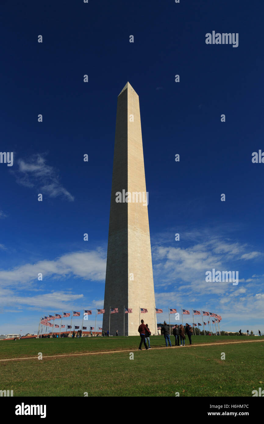 A photograph of the Washington Monument in Washington DC. It was taken ...