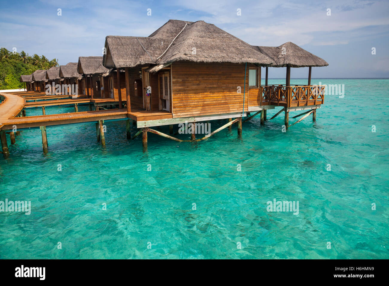 Island Huts On The Water