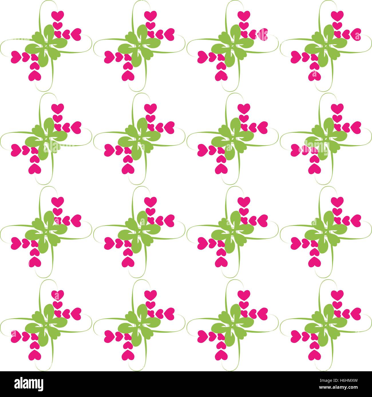 Bleeding heart pattern Stock Vector Image & Art - Alamy