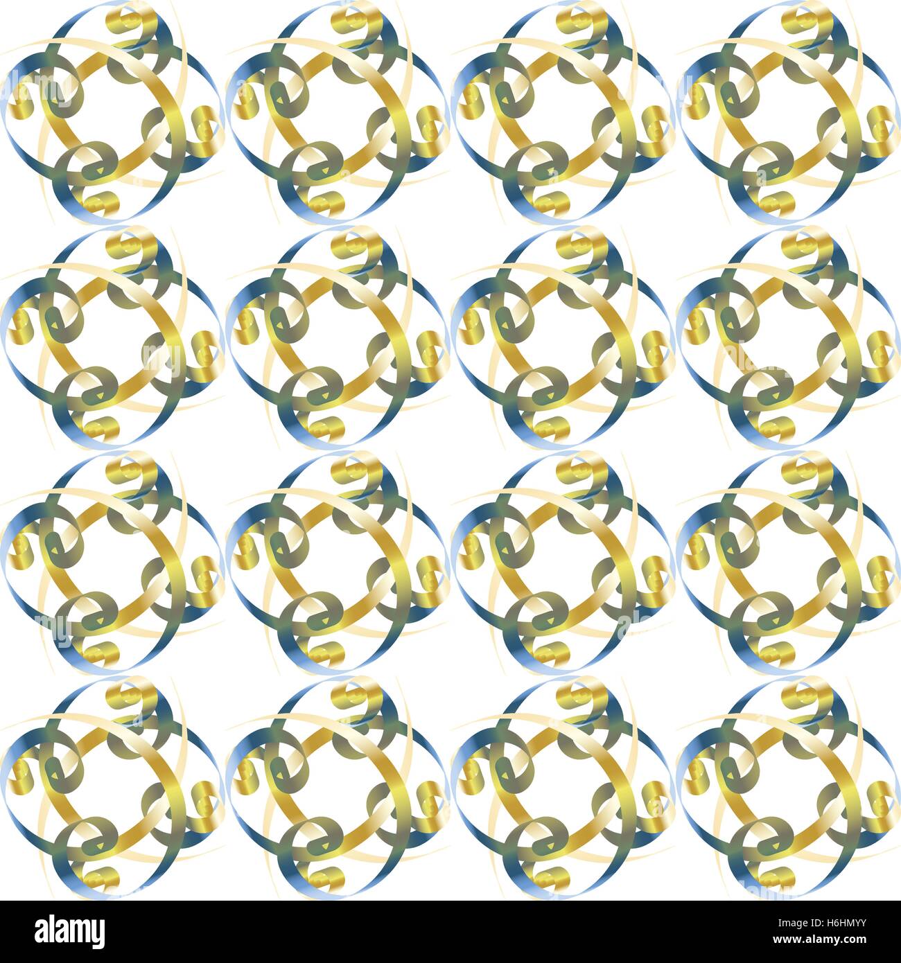 3D ribbon pattern Stock Vector Image & Art - Alamy